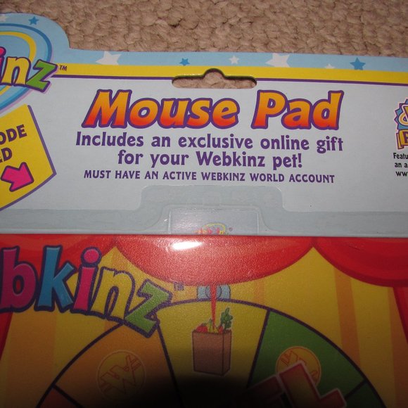 Webskinz | Toys | Webkinz Mouse Pad Wheel Of Wow Brand New | Poshmark